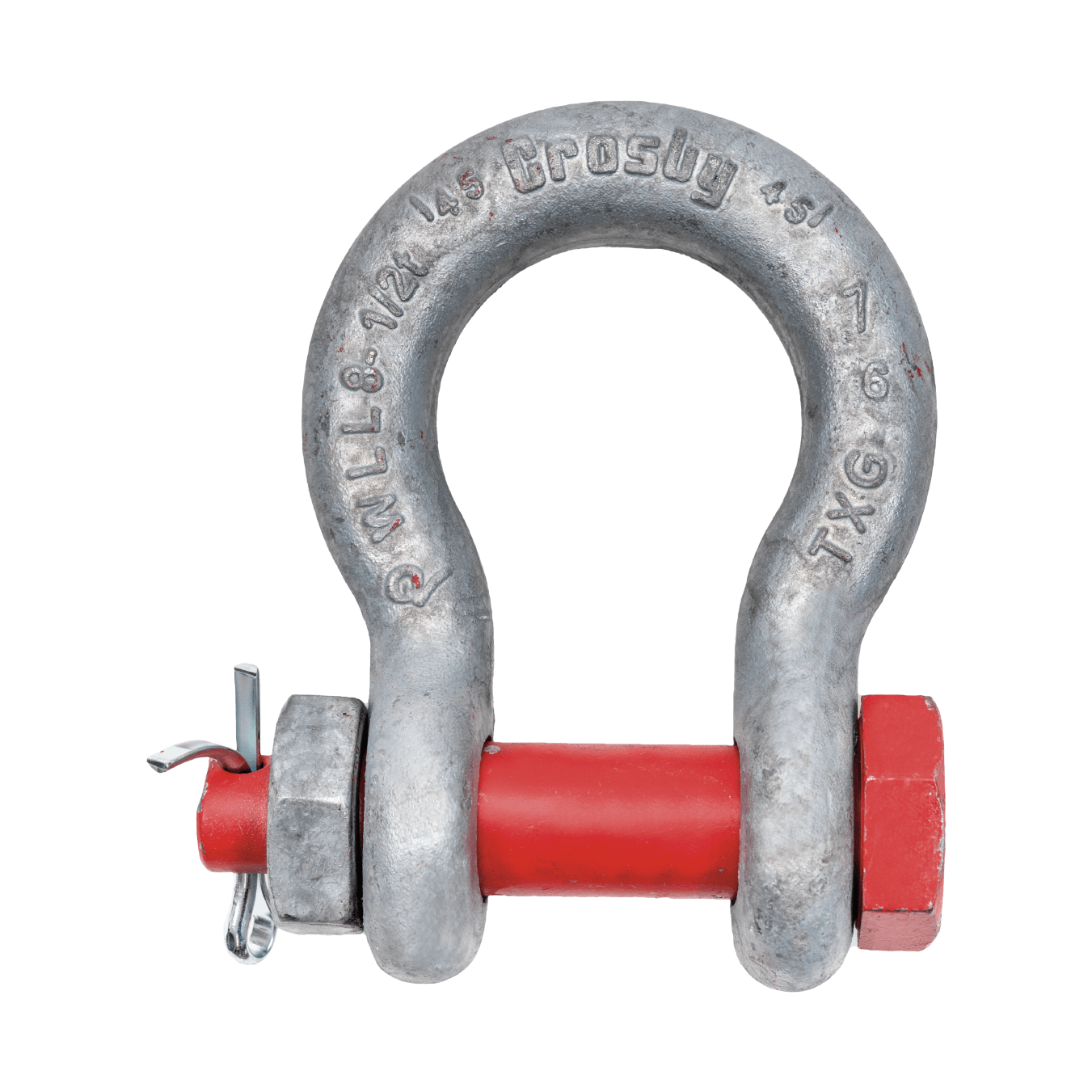 Grillete tipo ancla con perno y chaveta G-213 - Procarga