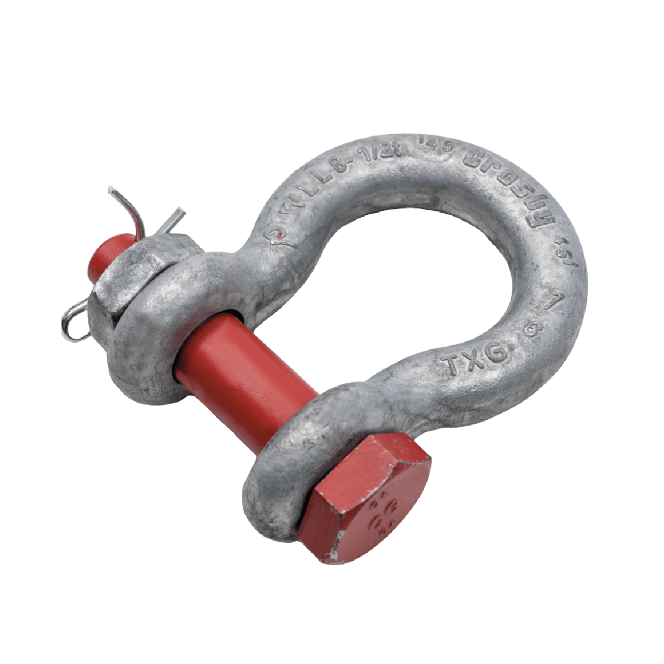 Grillete tipo ancla con perno, tuerca y chaveta G-2130 - Procarga