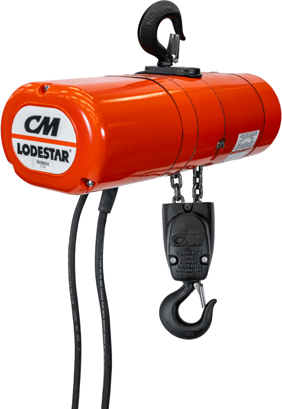 Polipasto eléctrico con trole railstar LODESTAR R - Procarga